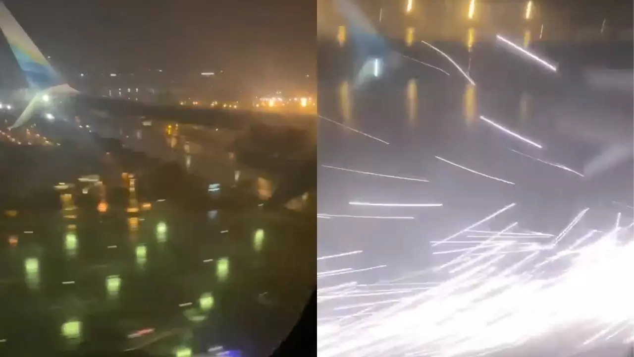 Viral Video: Alaska Airlines Plane Makes Rough Landing After Landing ...