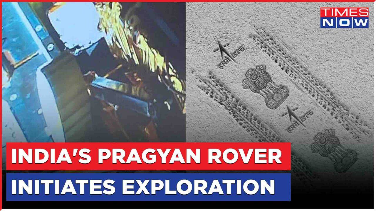 Breaking News | India's Lunar Rover Pragyan Rolls Out From Vikram ...