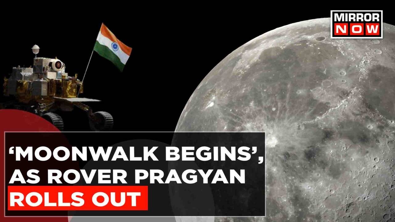 Breaking News | ISRO Shares Historic Video Of Pragyan Rover's Lunar ...