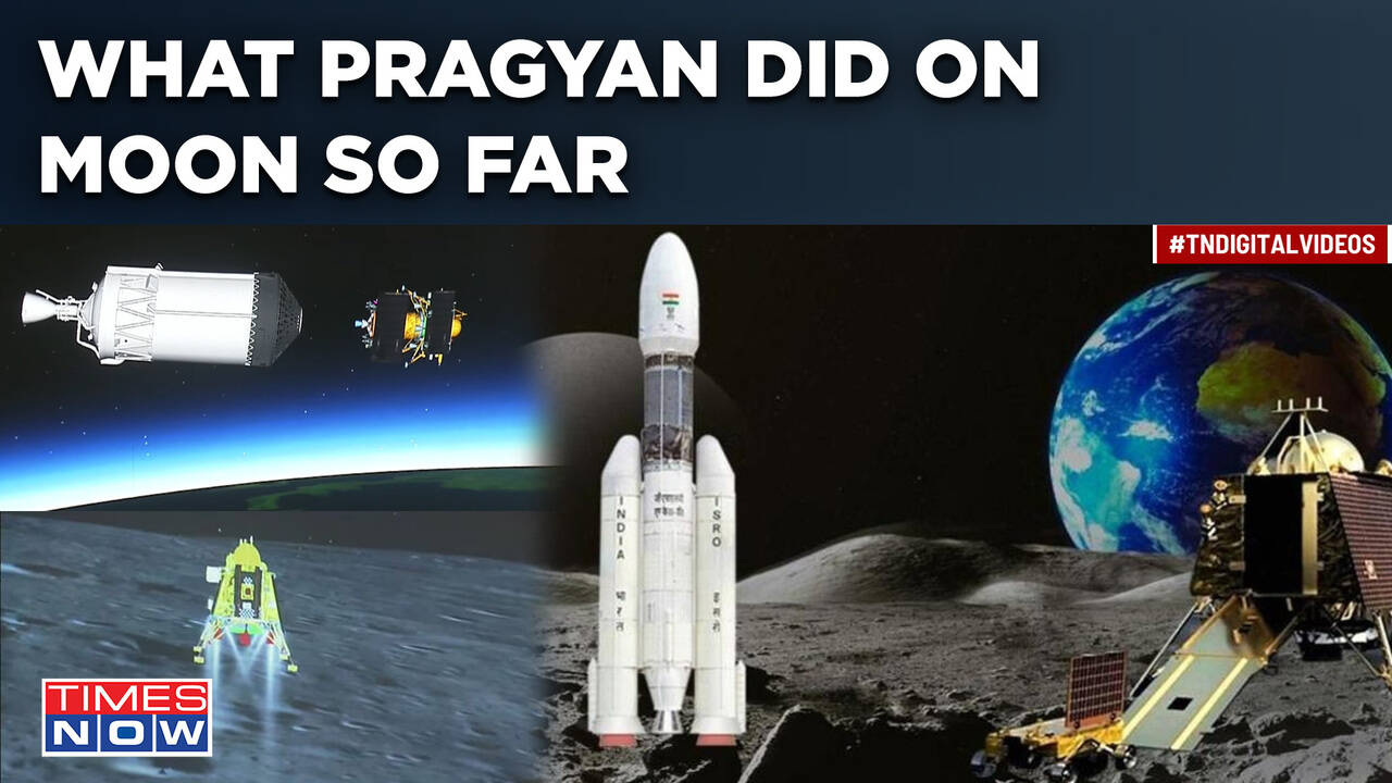 Chandrayaan-3 | Pragyan Rover Rolled Out, Traverses 8 Metres On Lunar ...