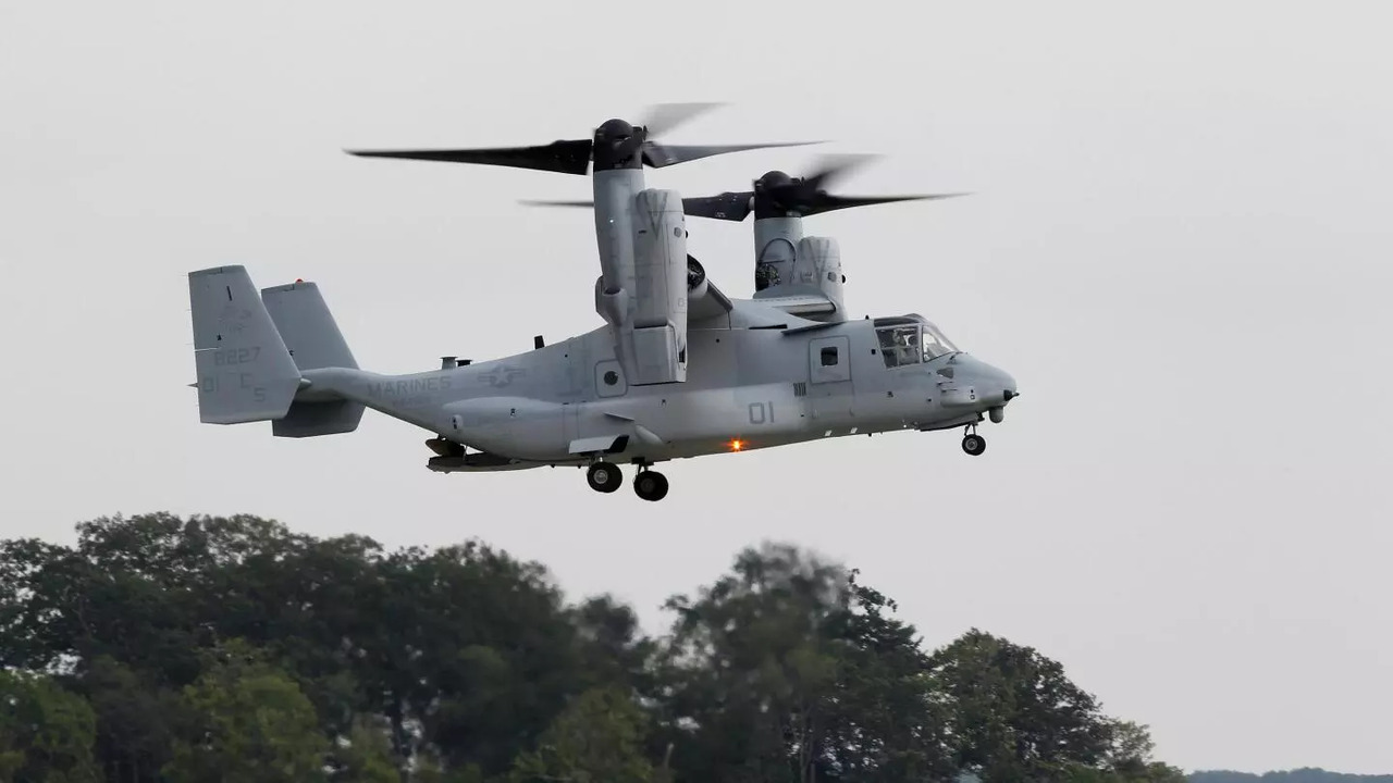 US Military Chopper Carrying 20 Marines Crashes During Drills in ...