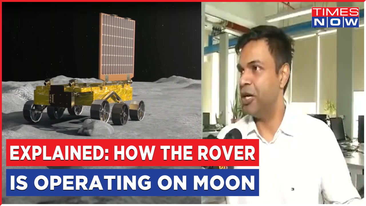 ISRO's Prof. Aakash Sinha Tech Explains How The Rover Is Operating On ...