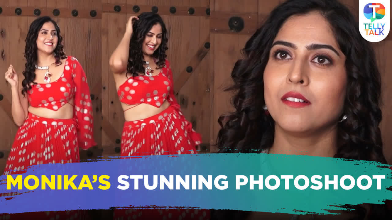 Monika Bhadoriya aka Bawri of TMKOC’s STUNNING photoshoot in a red outfit | Times Now