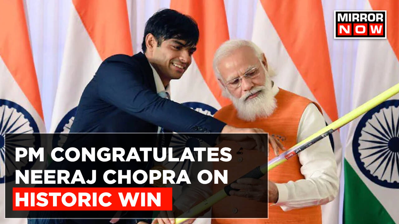 PM Narendra Modi Congratulates Neeraj Chopra After He Clinches Gold At ...