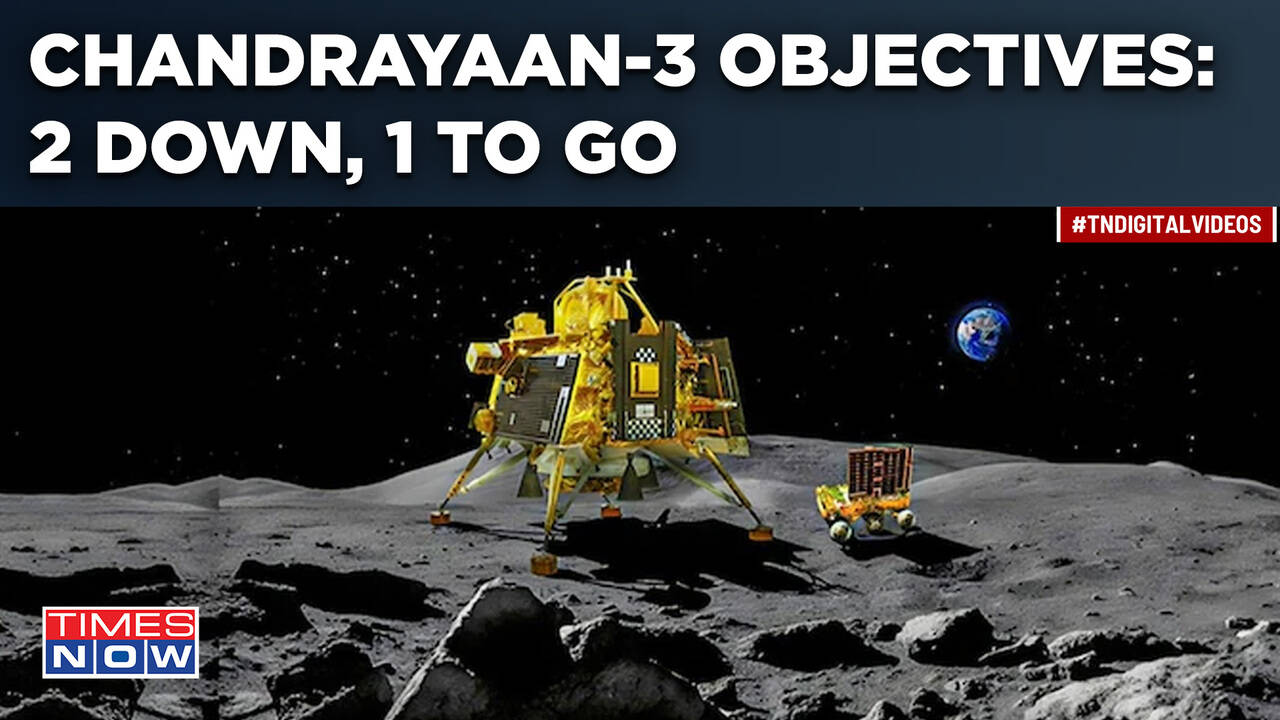 Chandrayaan-3 Landing: Pragyan Rover Achieves These Objectives| ISRO ...