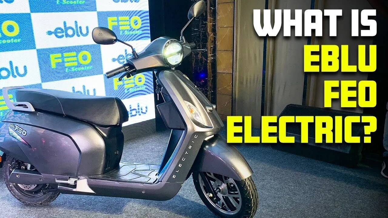 Godawari Eblu FEO Electric Scooter Launched at 1 Lakh | Range of 110 Km ...