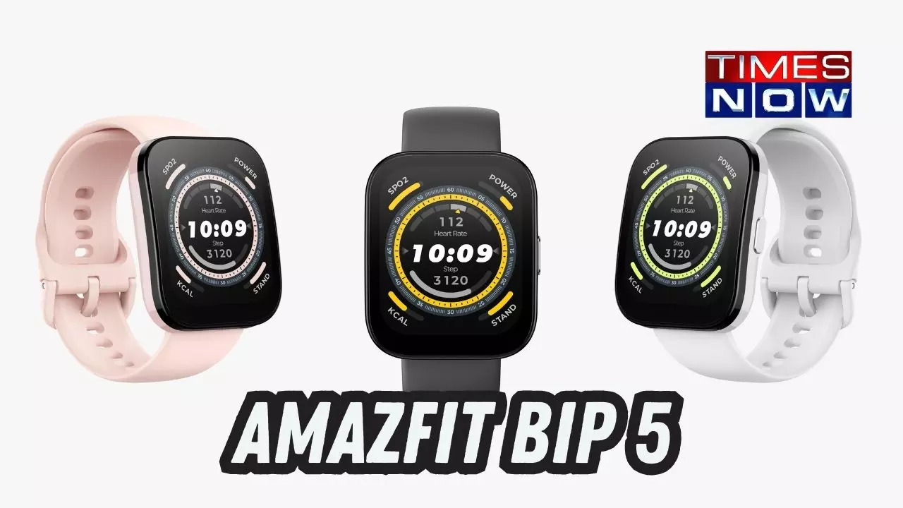 Amazfit Bip 5 Hits the Indian Market: 1.91-inch Display, 120+ sports ...