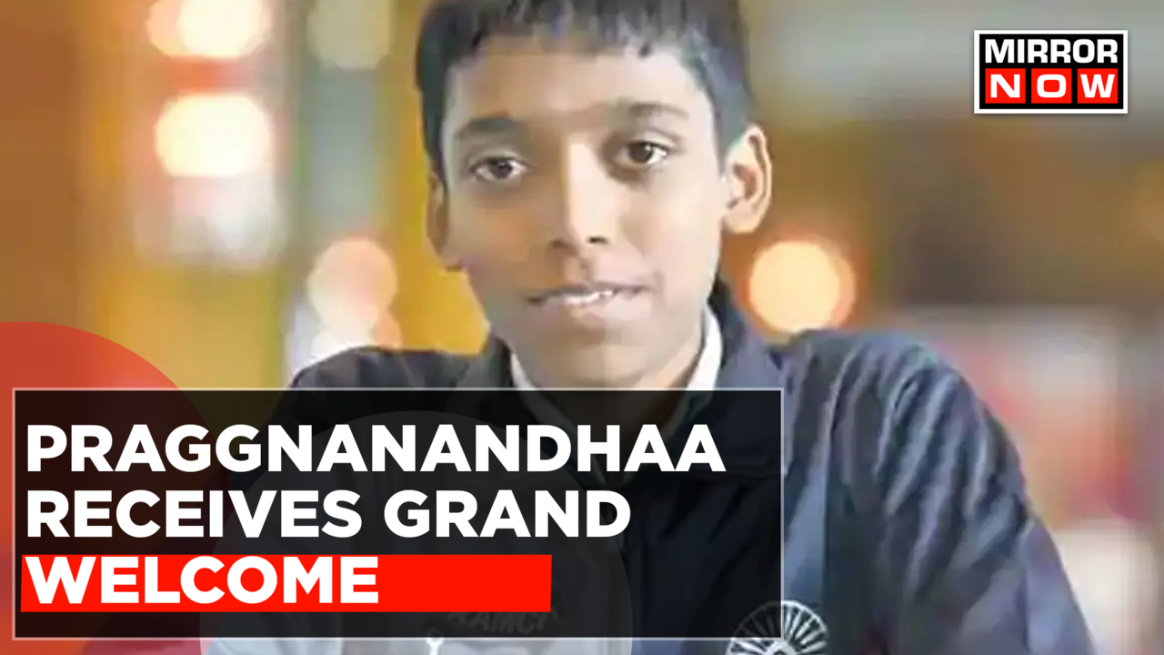 Praggnanandhaa Received Grand Welcome At Chennai Airport, As He Returns ...