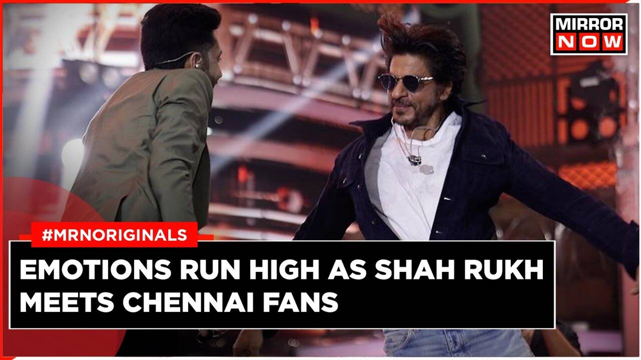 Emotions Run High As Shah Rukh Meets Chennai Fans | Times Now