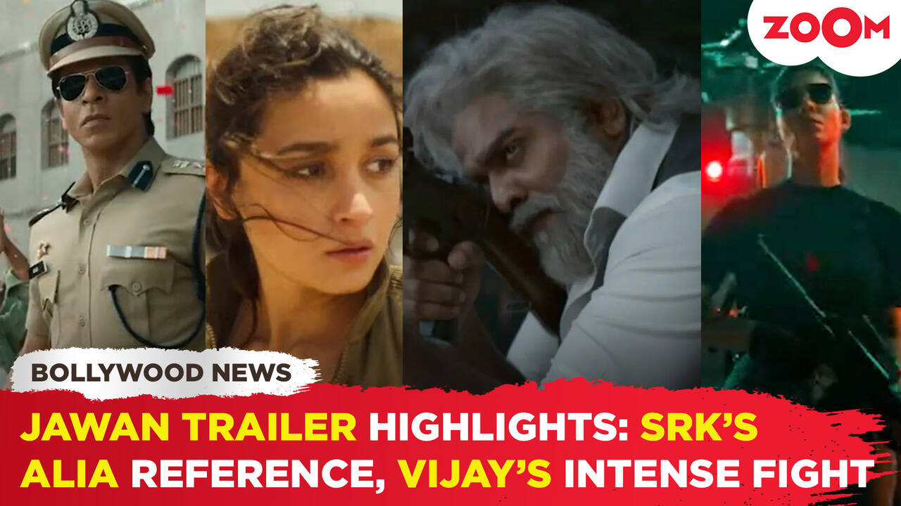 From Shah Rukh Khan's Alia Bhatt reference to Vijay Sethupathi, Nayanthara's look | Jawan ...