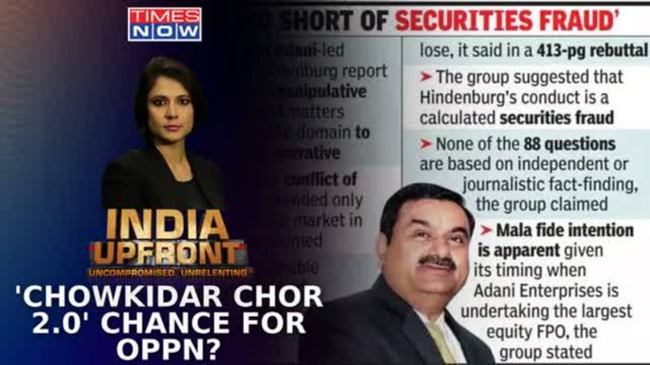 As Special Session Announced, Congress Back To 'Chowkidar Chor' Style ...