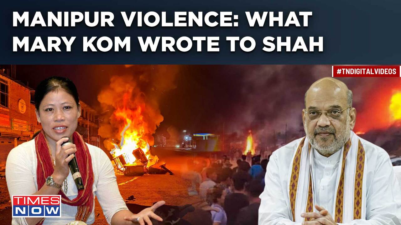 Manipur Violence: Mary Kom Writes To HM Shah for Protection of Kom ...