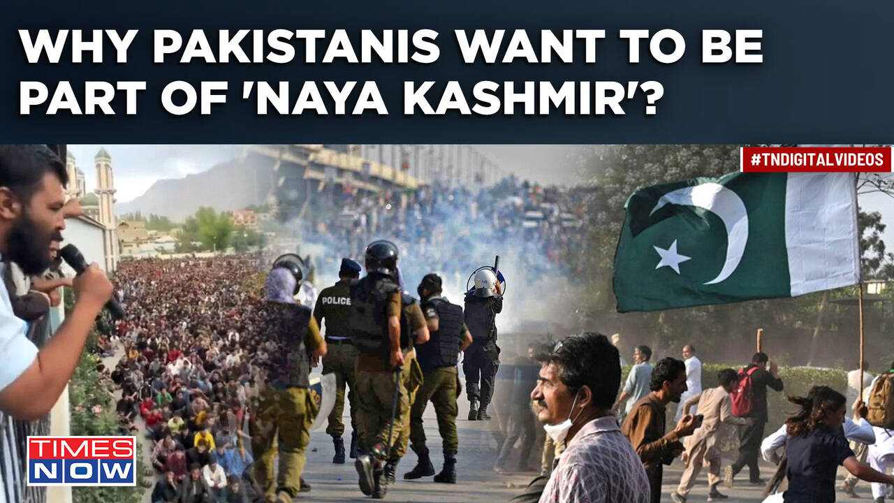 Civil War in Pakistan? Baloch Journalist Drops Bombshell on Times Now As PoK Calls For India ...