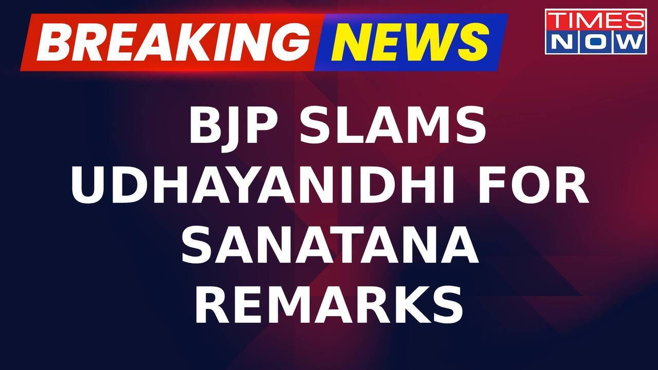 Breaking News | BJP's K Annamalai Slams MK Stalin's Son For His Bold Remarks on Sanatana Dharma ...
