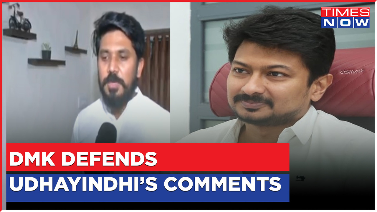 'Problem Is With The BJP, Not With DMK' | Party Members Support Udhayanidhi's Comments On ...