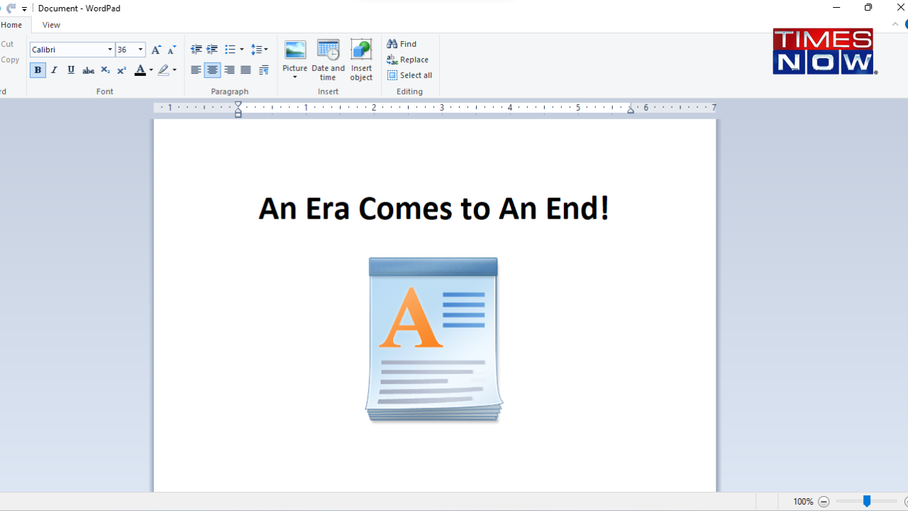 Microsoft to Retire WordPad After 30 Years, Making Way for Enhanced ...