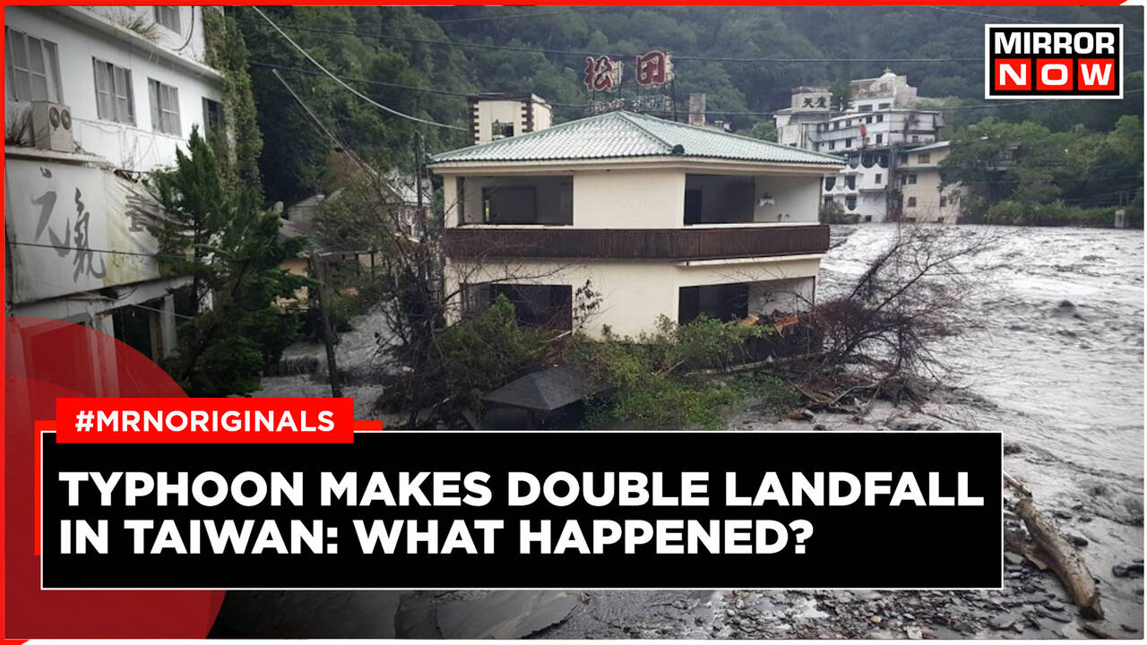 Typhoon Haikui Sweeps Taiwan, Wreaks Havoc, Dozens Injured | Times Now