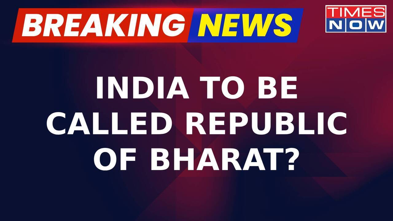 Breaking News | 'India' Likely To Be Renamed 'Bharat' In Parliament ...