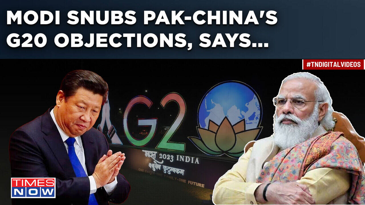 Iron Brothers Listening? PM Modi Snubs Pak-China's Objections To G20 ...