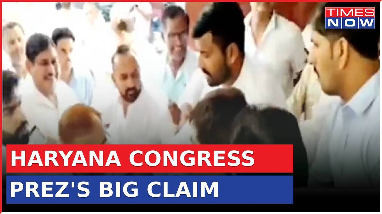 Haryana Congress Working Prez Makes A Big Claim, Says 'Left Out Of ...