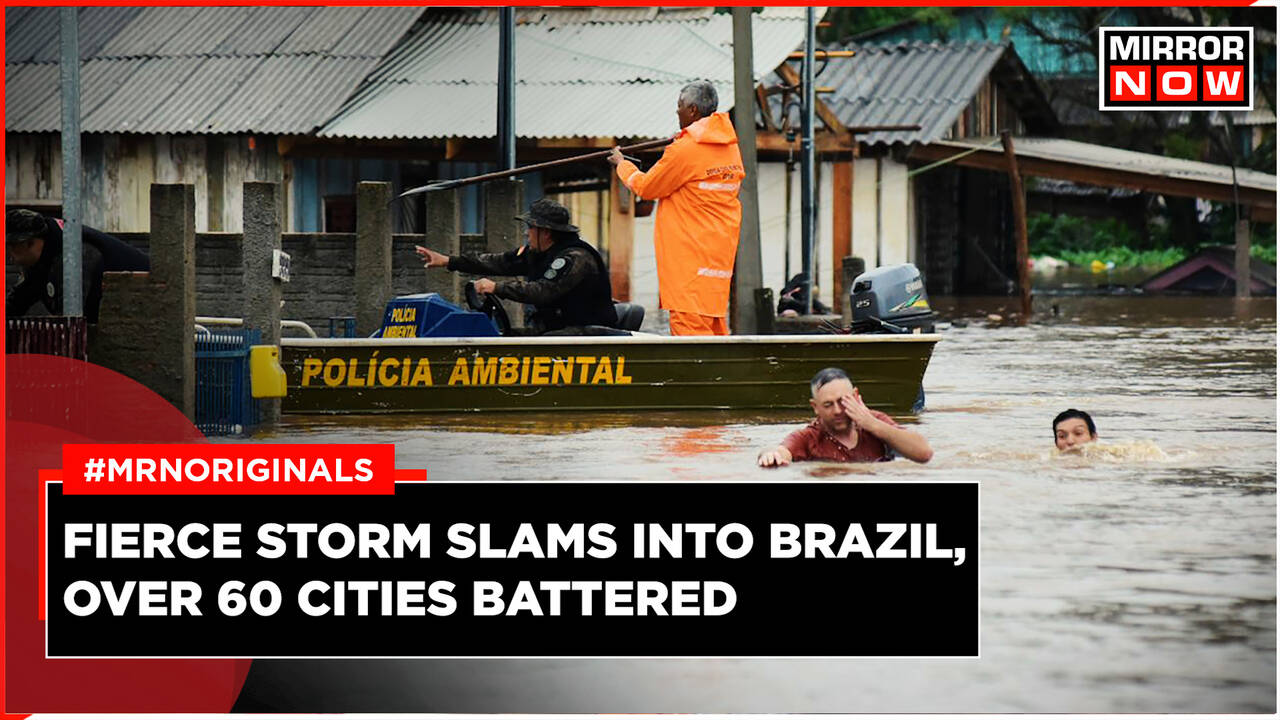 Extratropical Cyclone Slams Into Brazil, Over 20 Dead, Hundreds ...