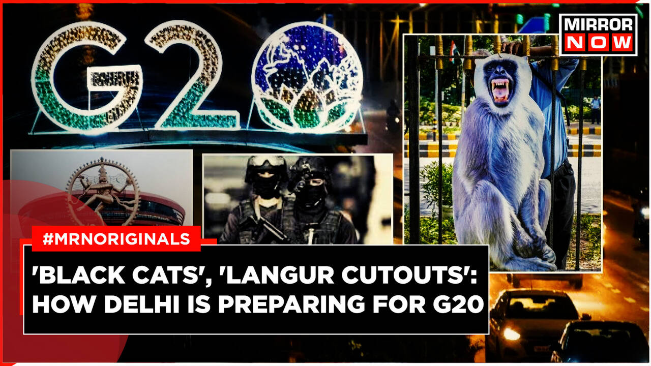 G20 Summit 2023: From Nataraja Statue to Langur Cutout, Here Are Things ...