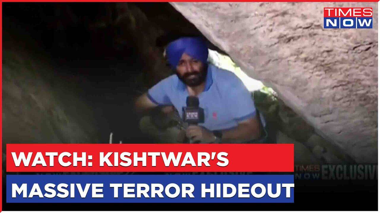 Security Forces Dismantled Terrorist Hideout Like A Cave During Major ...