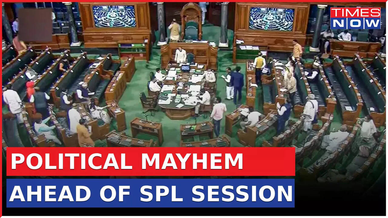 Special Session Of Parliament | BJP And Congress Lock Horns Over ...