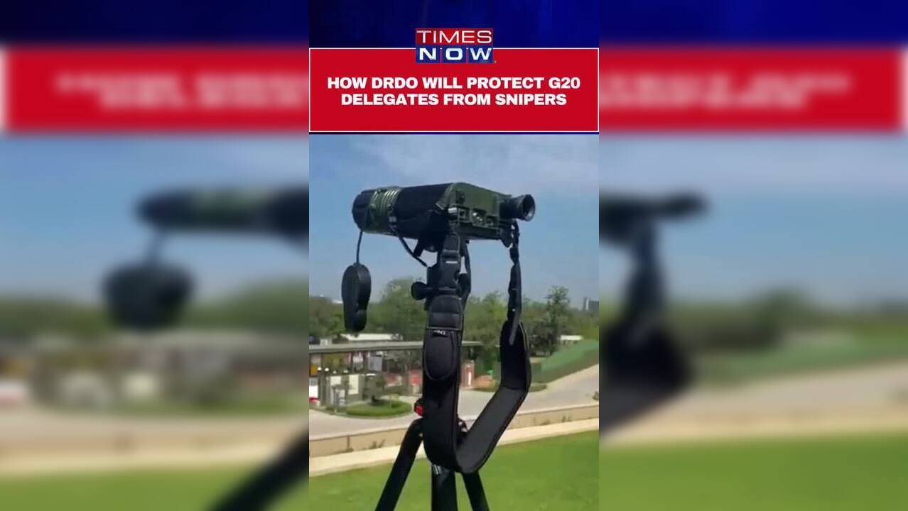 G20: DRDO Deploys Optical Target Locator In Pragati Maidan #shorts