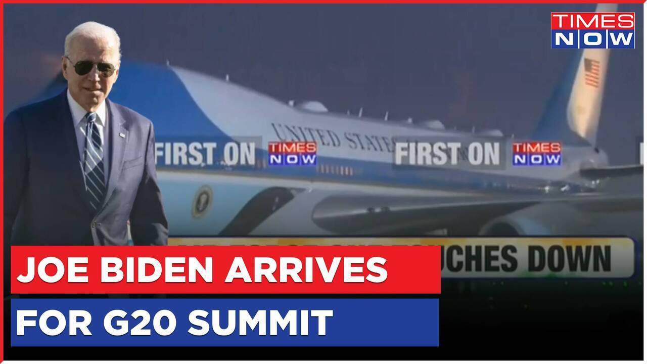 US President Joe Biden Lands In Delhi In Fortress Of Sky 'Air Force One ...