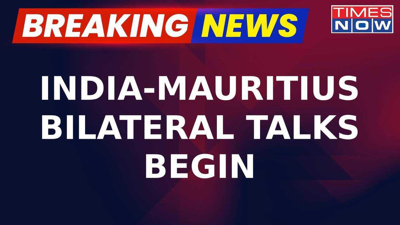 Breaking News | PM Narendra Modi Holds Bilateral Meeting With Mauritius ...