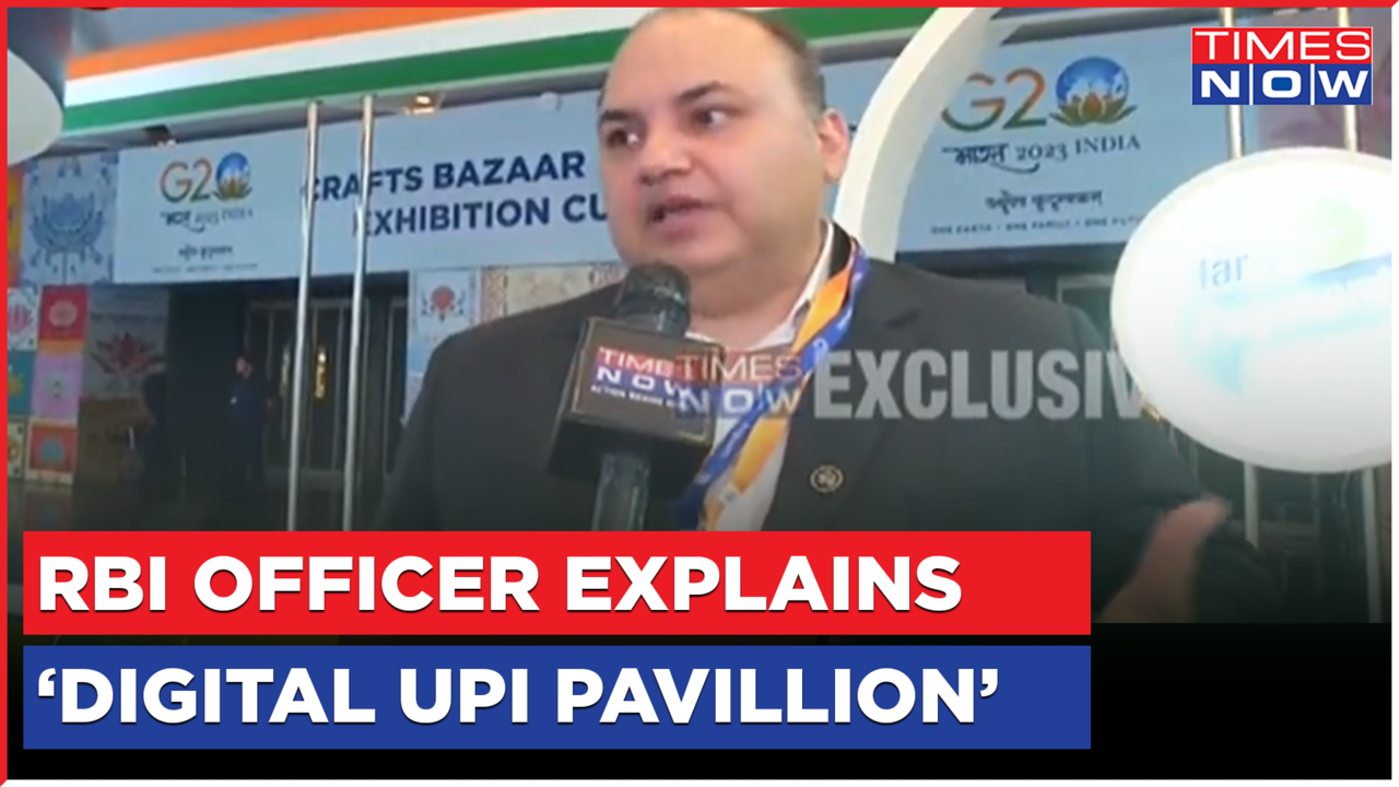 G20 Summit Exclusive: RBI Officer Unravels The UPI Pavilion At Bharat ...