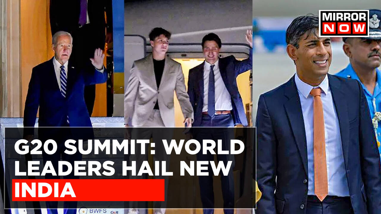 G20 Summit 2023 Highlights: World Leaders Arrive In New Delhi To ...