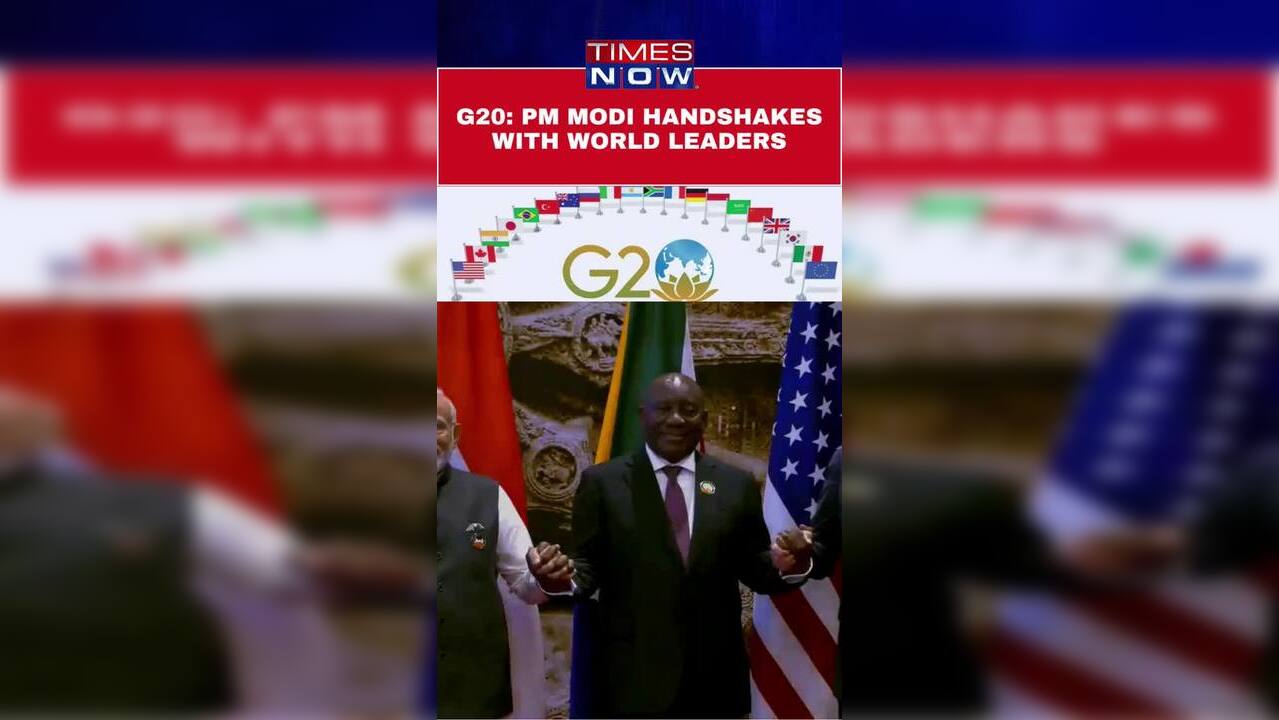 G20 Summit: PM Modi shakes Hand With World Leaders #shorts