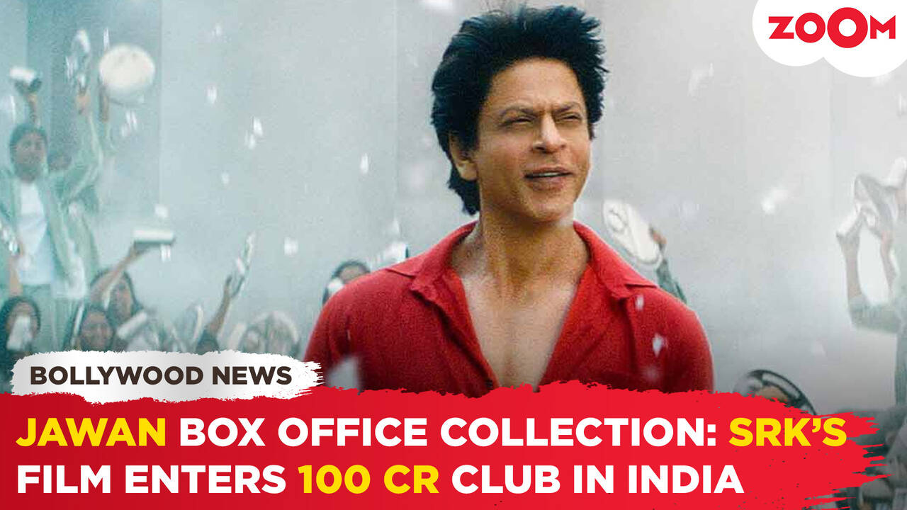 Shah Rukh Khan's film Jawan enters 100 crore club in India, breaks box office records | Times Now