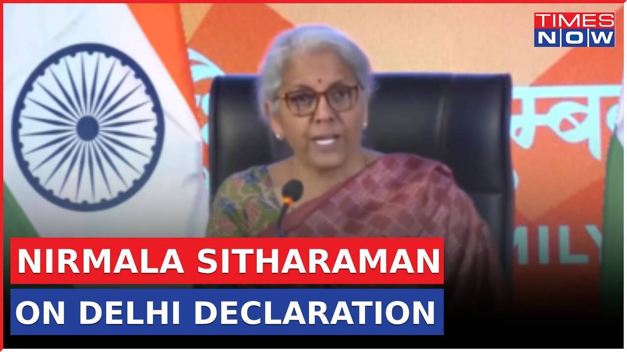 Finance Minister Nirmala Sitharaman's Address At G20 Meet, Mentions ...