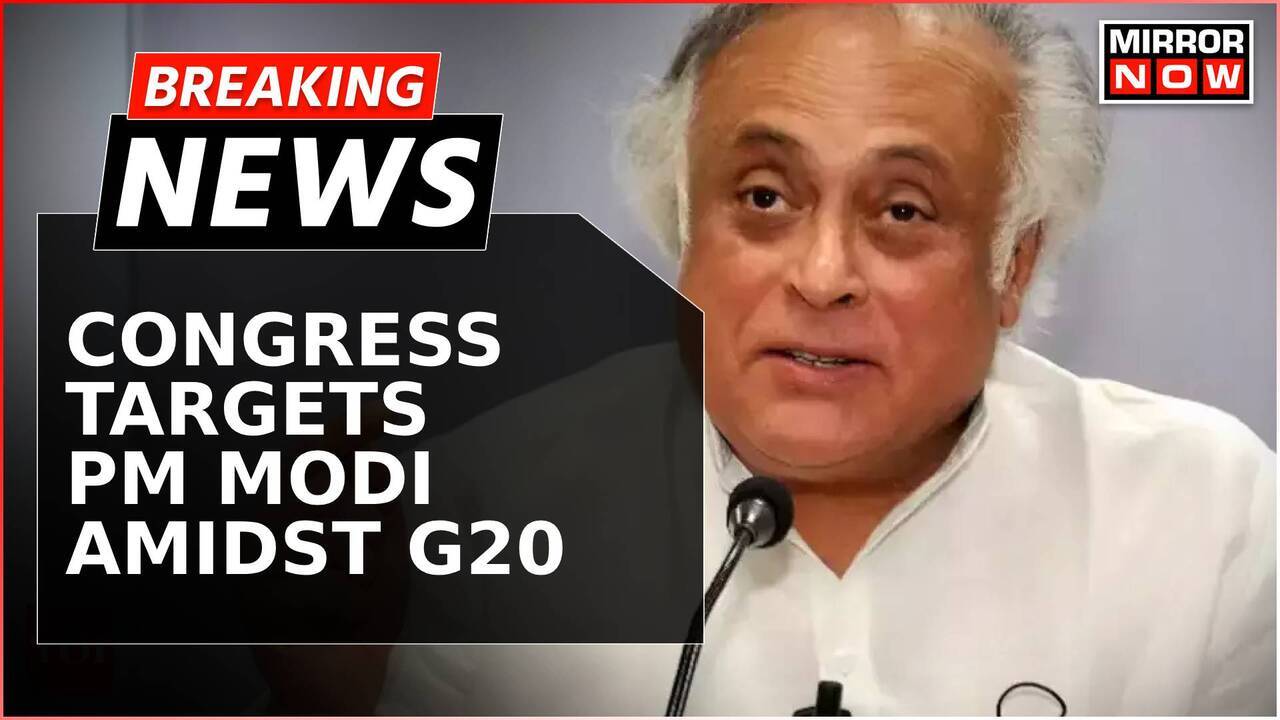 Breaking News | Congress Slams PM Modi, Calls His G20 Statement On ...