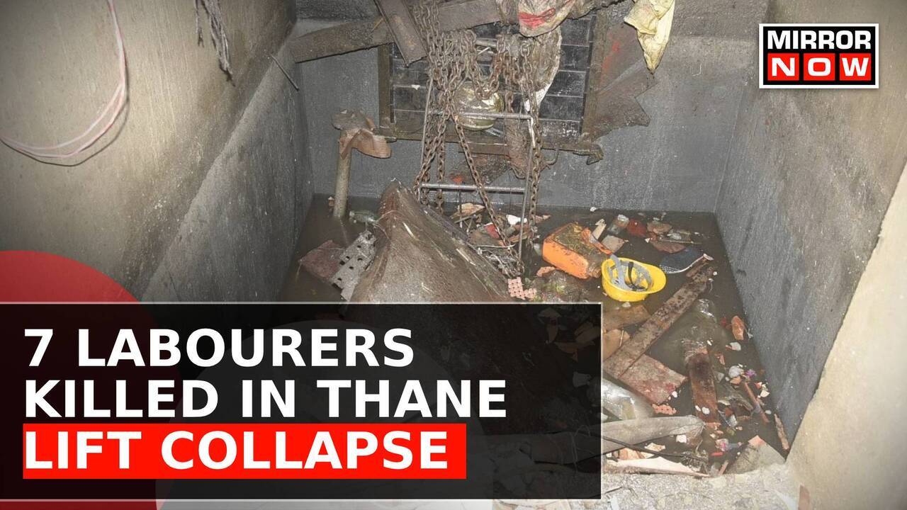 Tragedy Strikes As Lift Collapses In 40-Storey Building In Thane ...