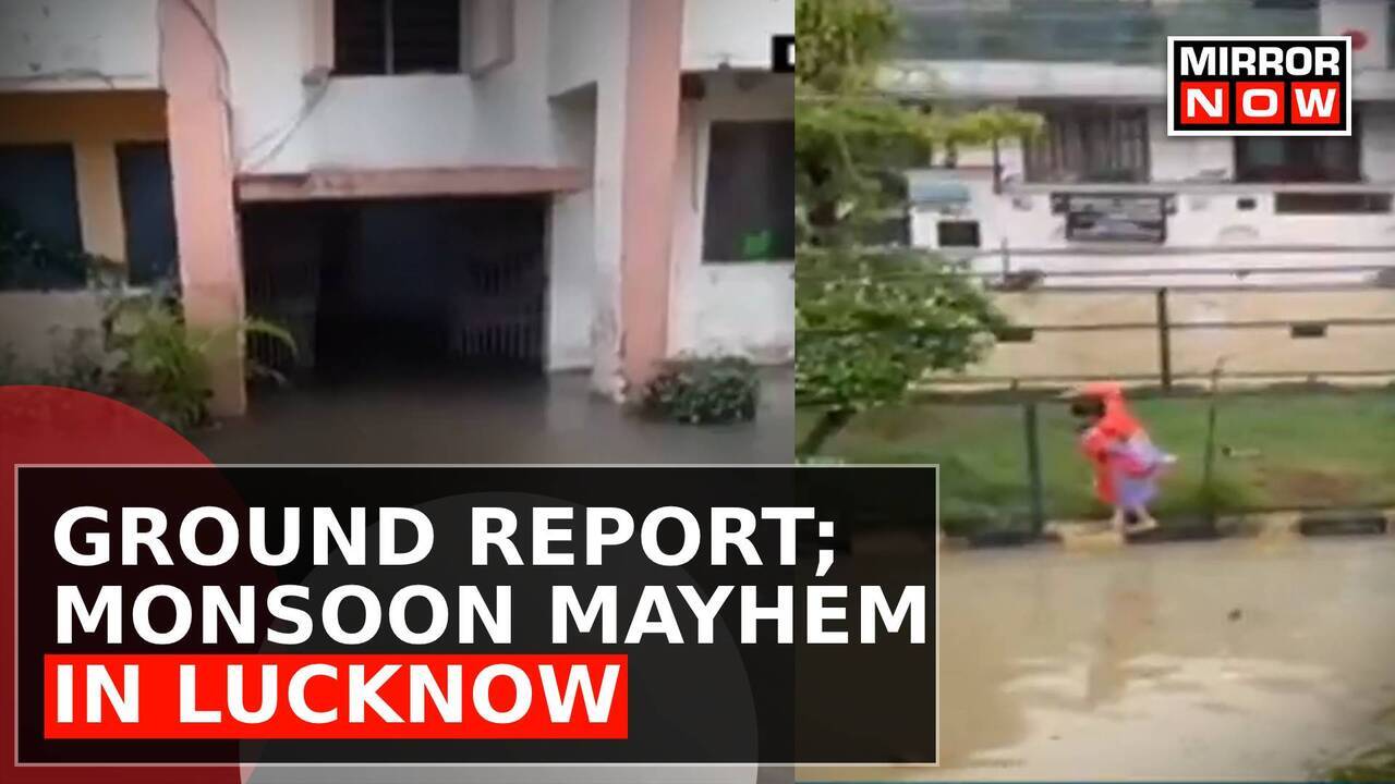 Lucknow Submerged! | UP Capital Records Highest Rainfall In 2023, Roads ...