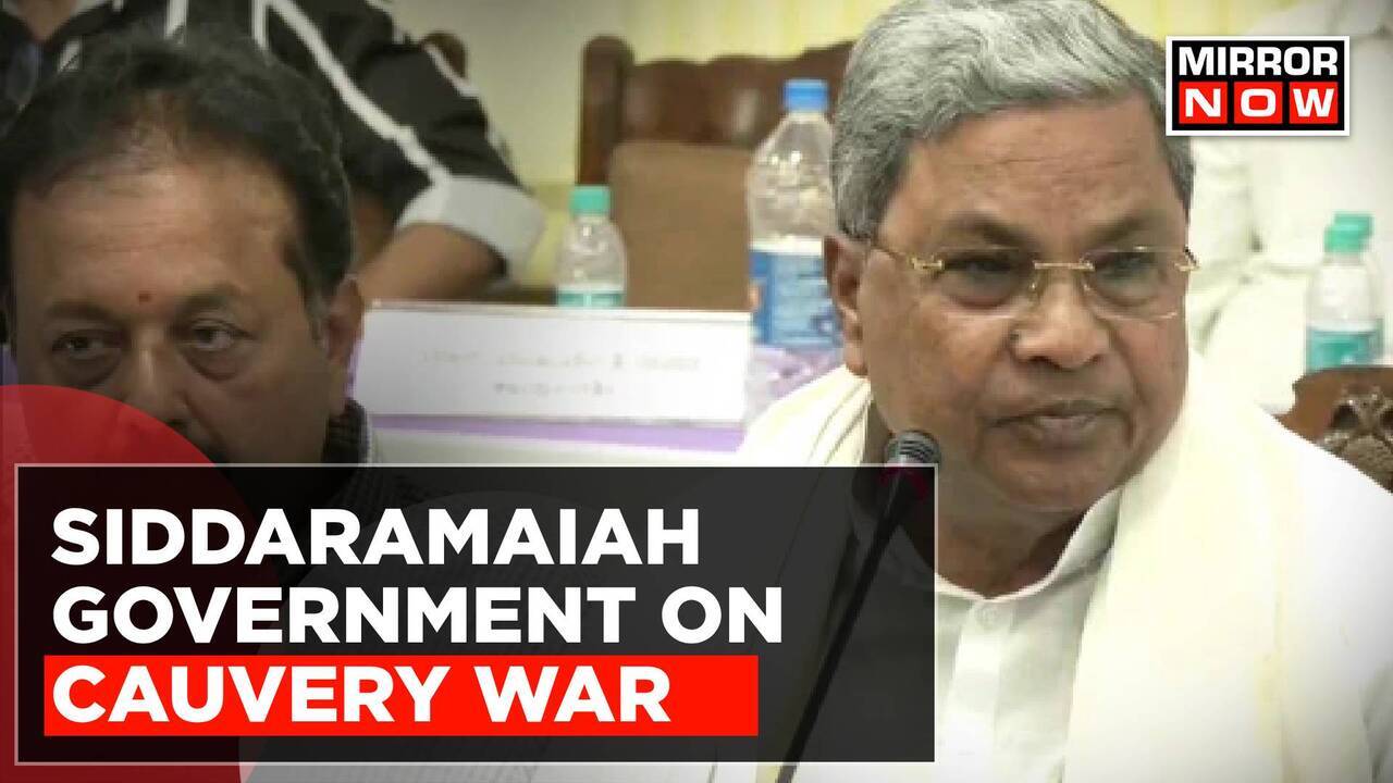 Karnataka Cm Siddaramaiah Defends Cauvery Water Decision Amid Rain