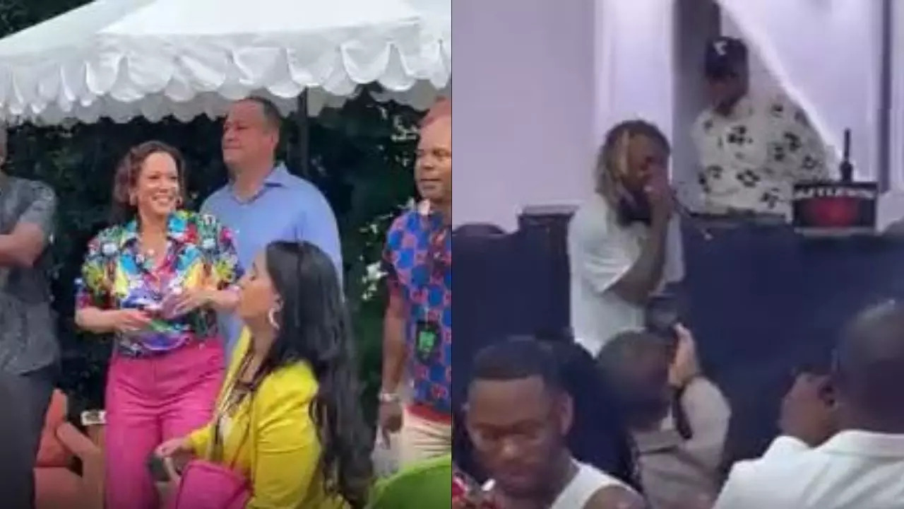 Kamala Harris Dances To Rapper Lil Wayne's Music In Viral Video | Watch ...