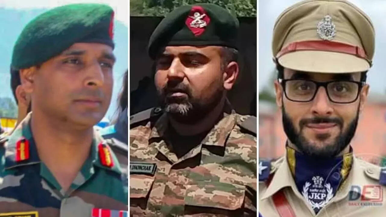 anantnag encounter operation update colonel manpreet singh major ashish ...