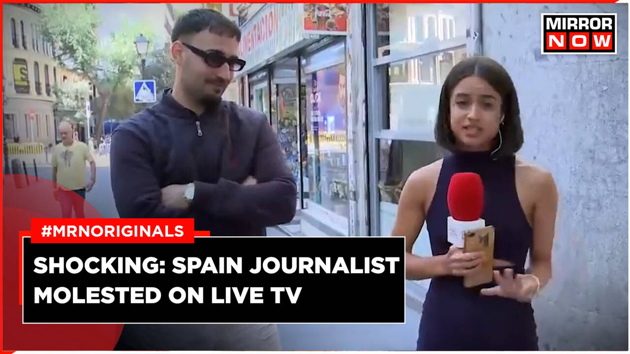 Shocking: Video Shows How Spain Journalist Was Assaulted on Live TV ...