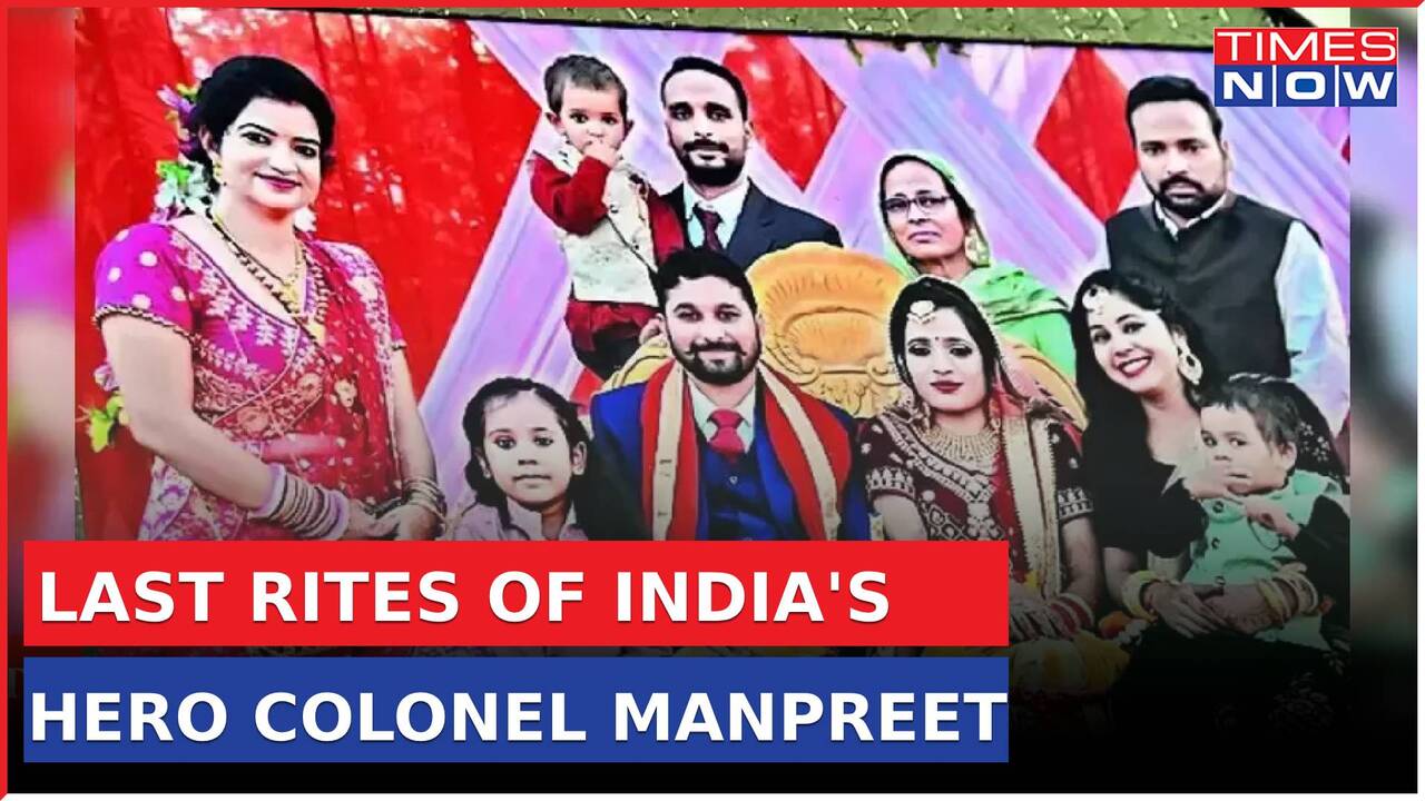 Tribute To Colonel Manpreet | Saluting The Supreme Sacrifice | Family ...