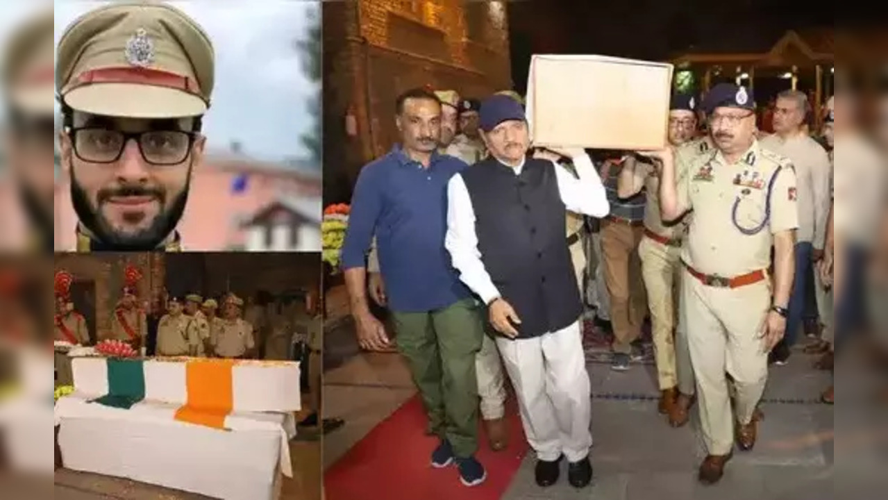 'Take care of our son' DSP Humayun Bhat’s last video call to wife after ...