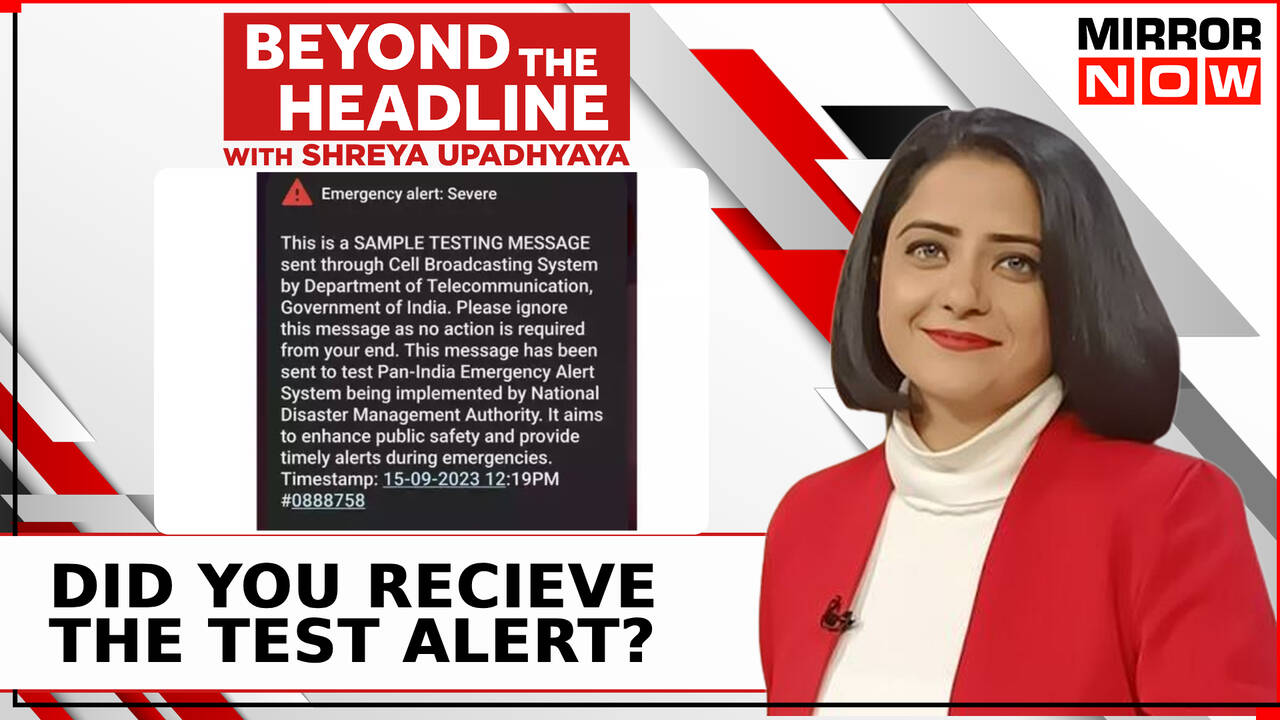 Emergency Message | Did An Alert With Sharp Sound Pop Up On Your Mobile ...