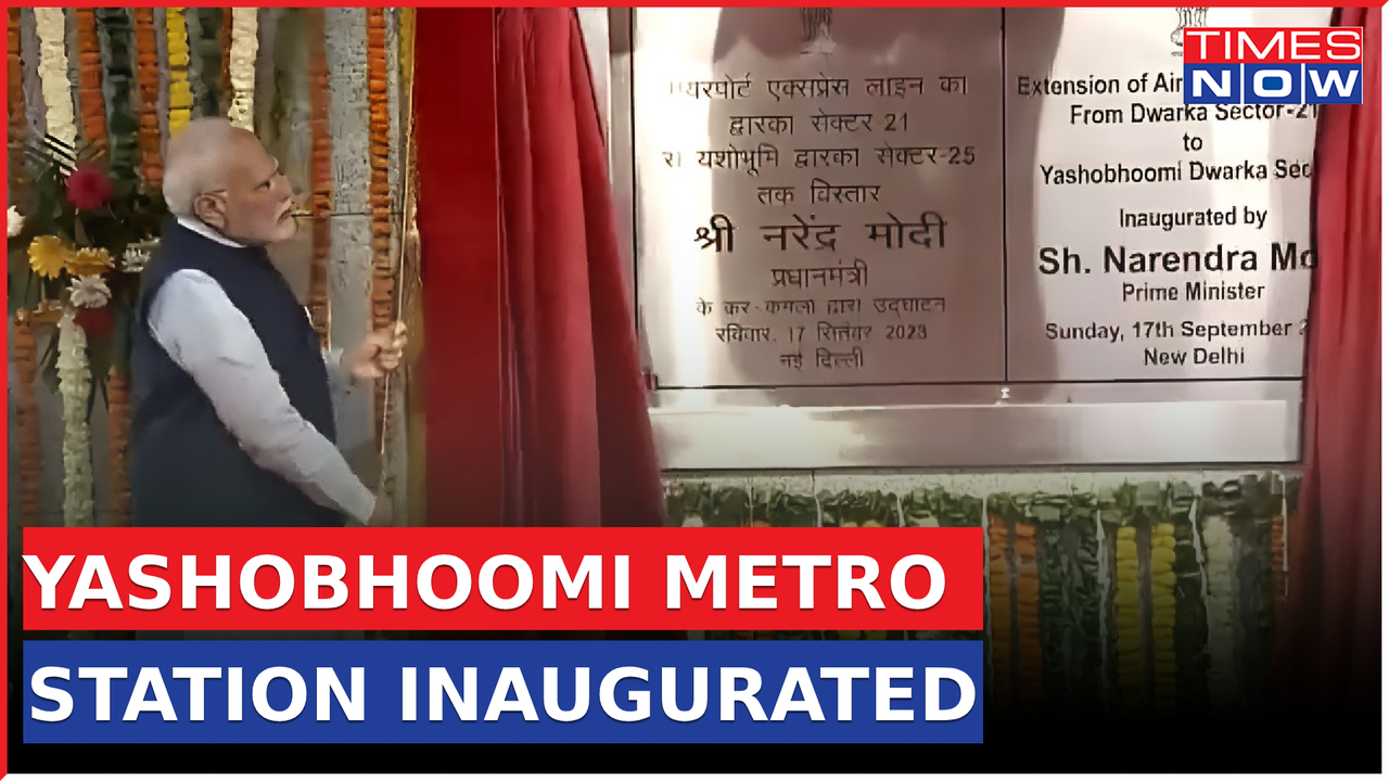 Watch Reactions On PM Modi Metro Ride To Yashobhoomi Station At Dwarka ...