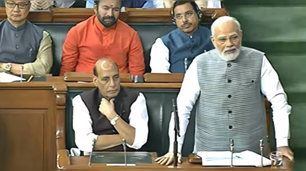 'Pradhaan Mantri Ko Upasthit Rehna Tha': Opposition As PM Modi Walks ...