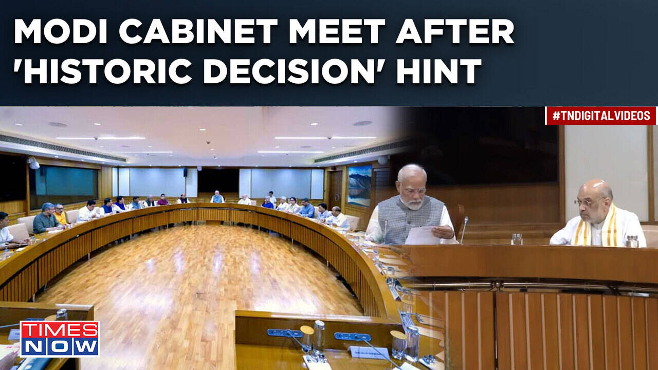 Special Parliament Session: PM Modi Chairs Cabinet Meet After ‘Historic ...