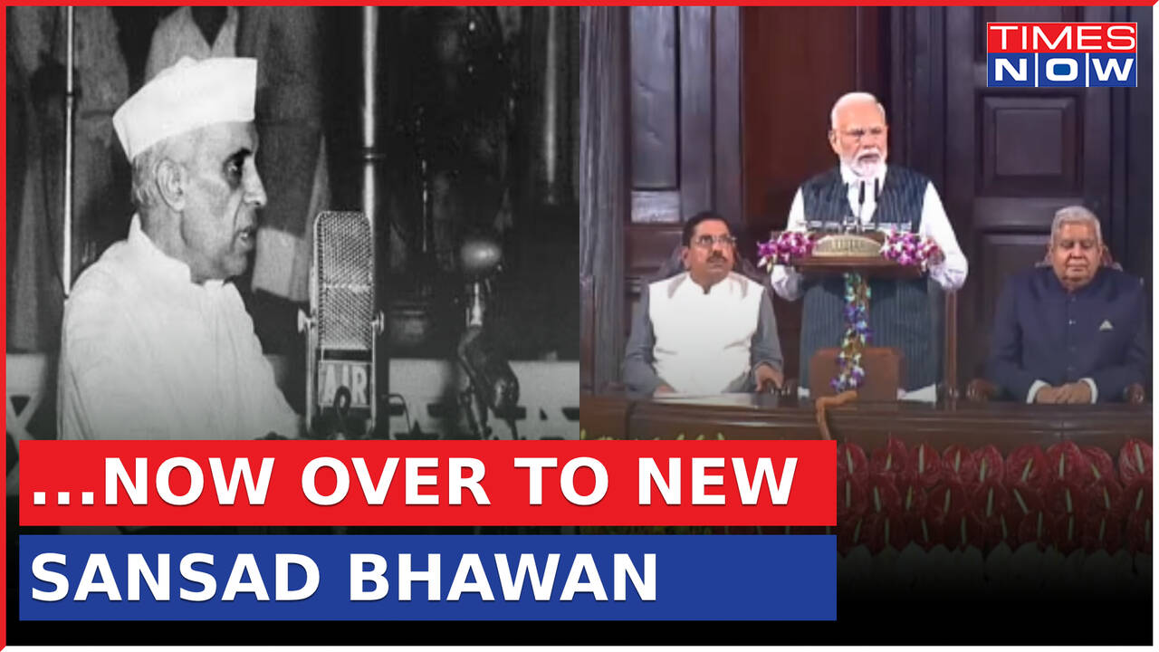 After 75 Yrs, New Chapter Of Indian Parliament Begins Today | PM Modi ...